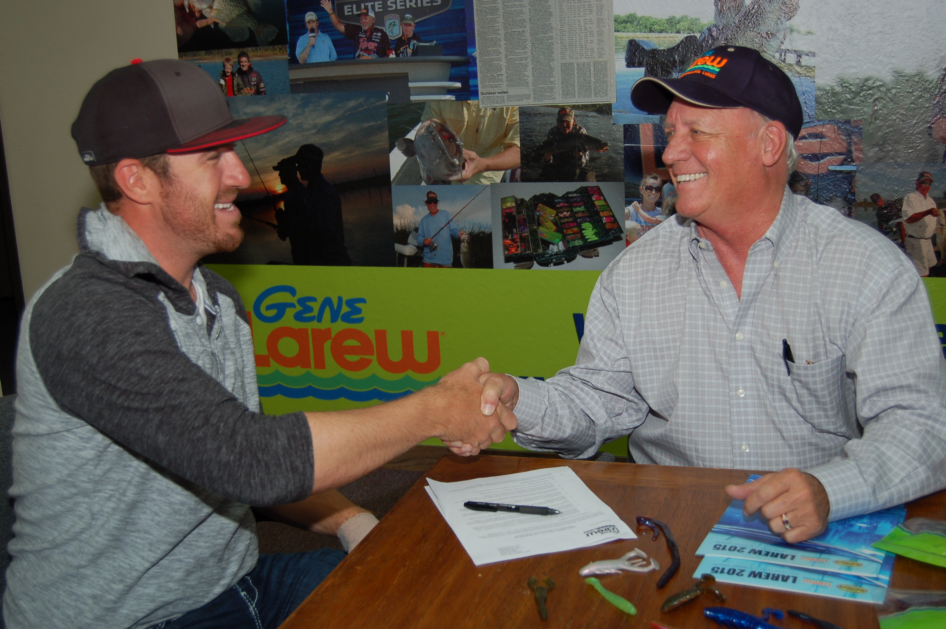 Larew signs pro angler Jacob Wheeler to national team | BassFIRST