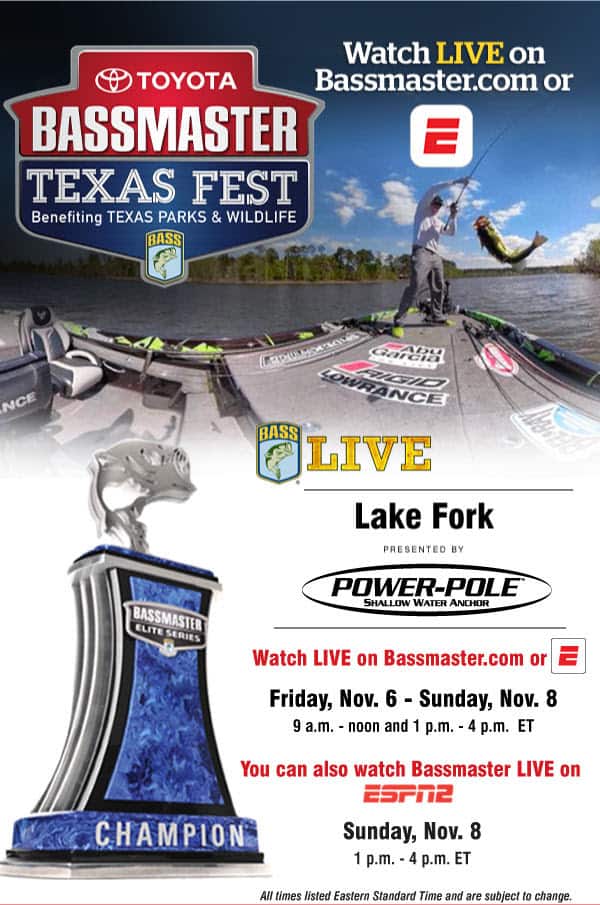 Bassmaster Live at Texas Fest Day 1 | BassFIRST