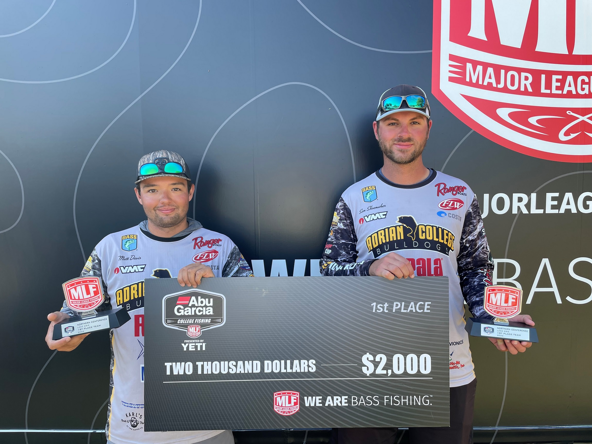 Adrian College Wins MLF Abu Garcia College Fishing Tournament on Lake ...