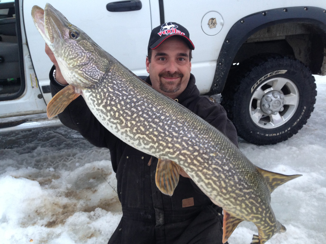 Very Good Devils Lake Winter Ice Fishing, Set to Change Seasons ...