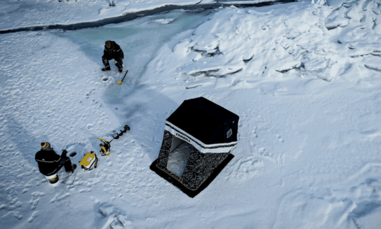 Frabill Ice Hunter Shelters | IceFishingFIRST