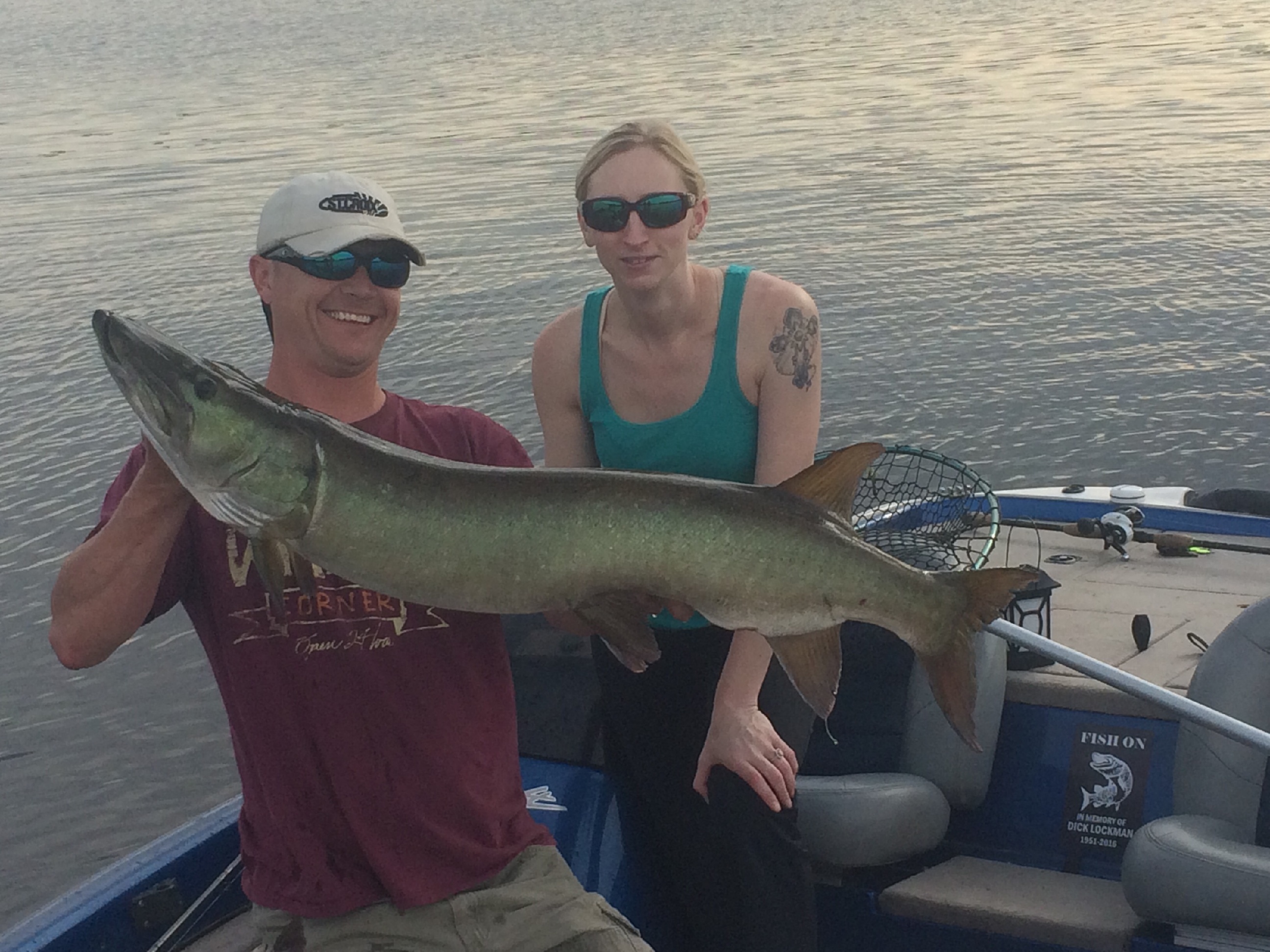 Big muskie caught on Lard Lake in city x, WI on 6/11/2018 | MuskieFIRST