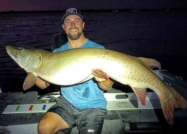 56 inch monster! – Musky Data/Graphs – Fall Musky Tactics | MuskieFIRST