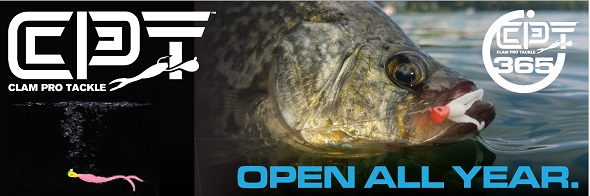 Clam Pro Tackle Announces New Open Water Tungsten Jigs | WalleyeFIRST