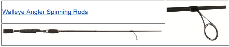 Bass Pro Shops® Walleye Angler rod line-up has options for catching the ...