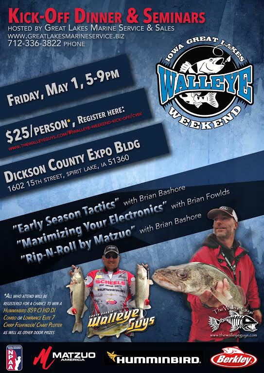 Iowa Great Lakes Walleye Weekend | WalleyeFIRST