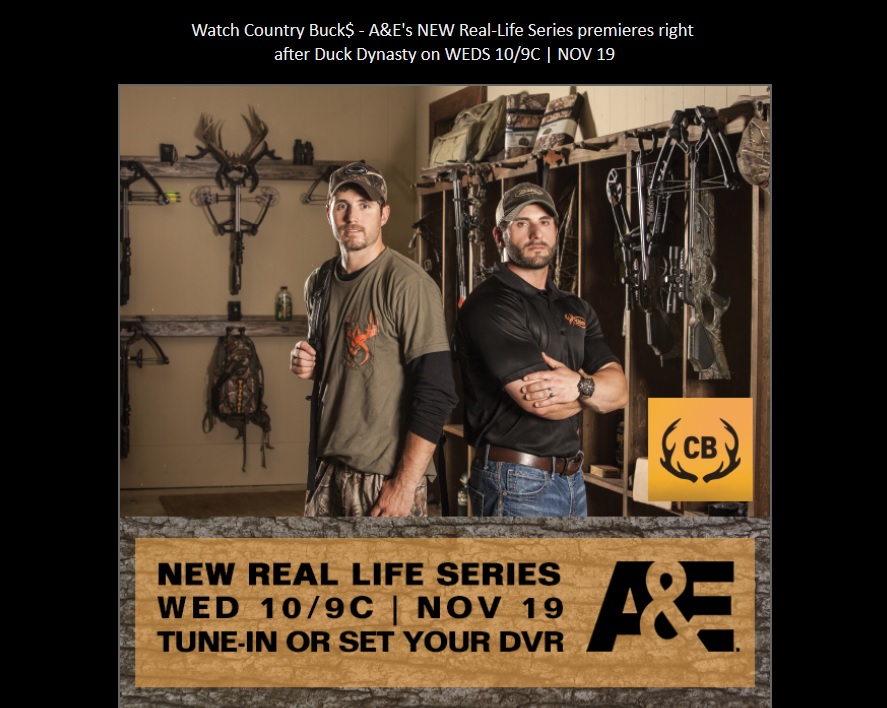 High-Tech Redneck Adventures on A&E | WhitetailFIRST