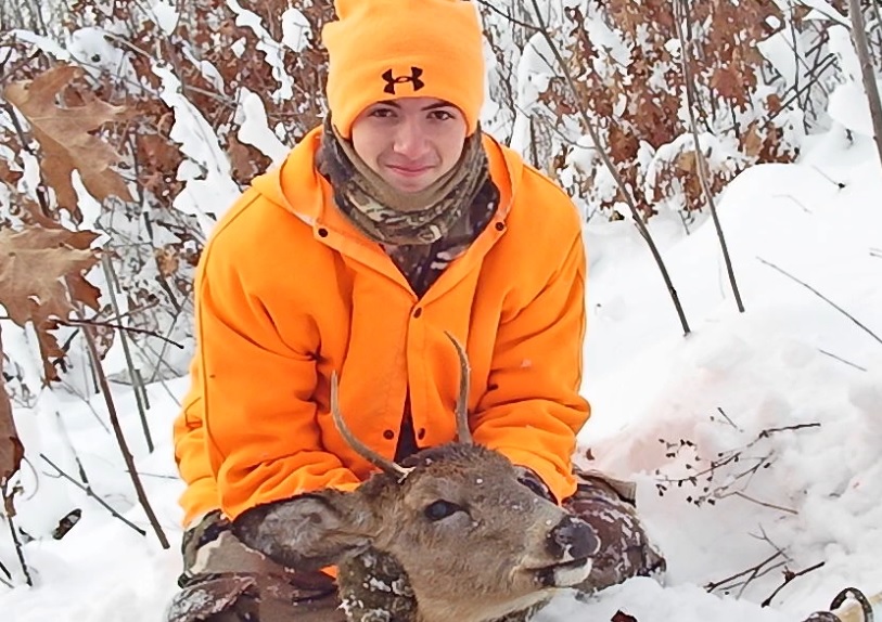 Young Man Stalks His First Whitetail | WhitetailFIRST