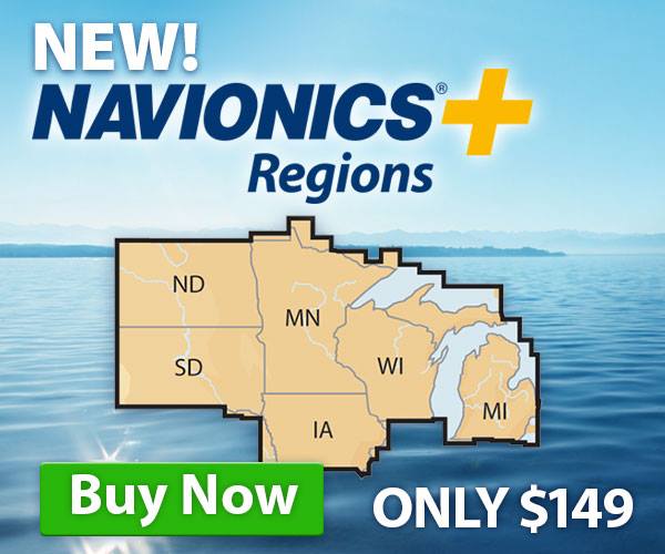 New Navionics+ North Regions at 149.00- Preloaded with Nautical Chart ...