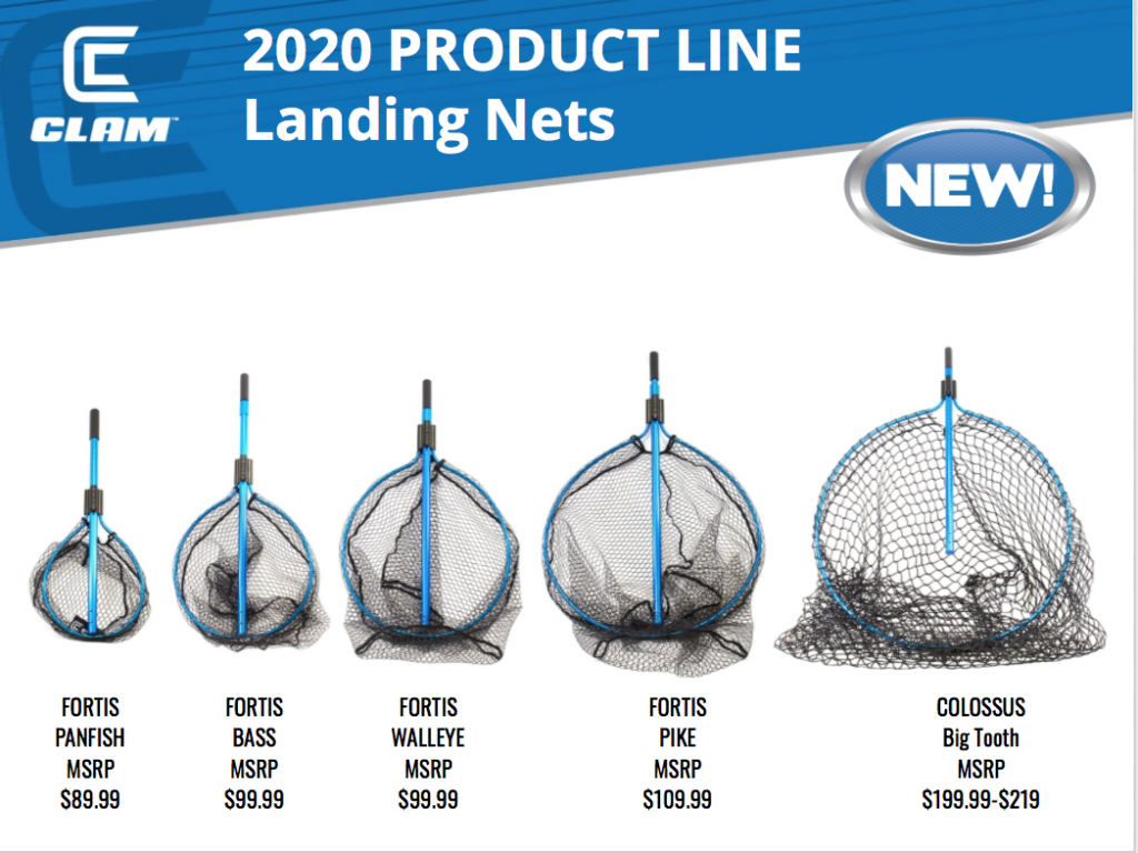 Clam Outdoors Launches Line of Landing Nets | OutdoorsFIRST