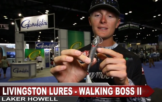 Laker Howell discusses the Walking Boss II from LIvingston Lures ...
