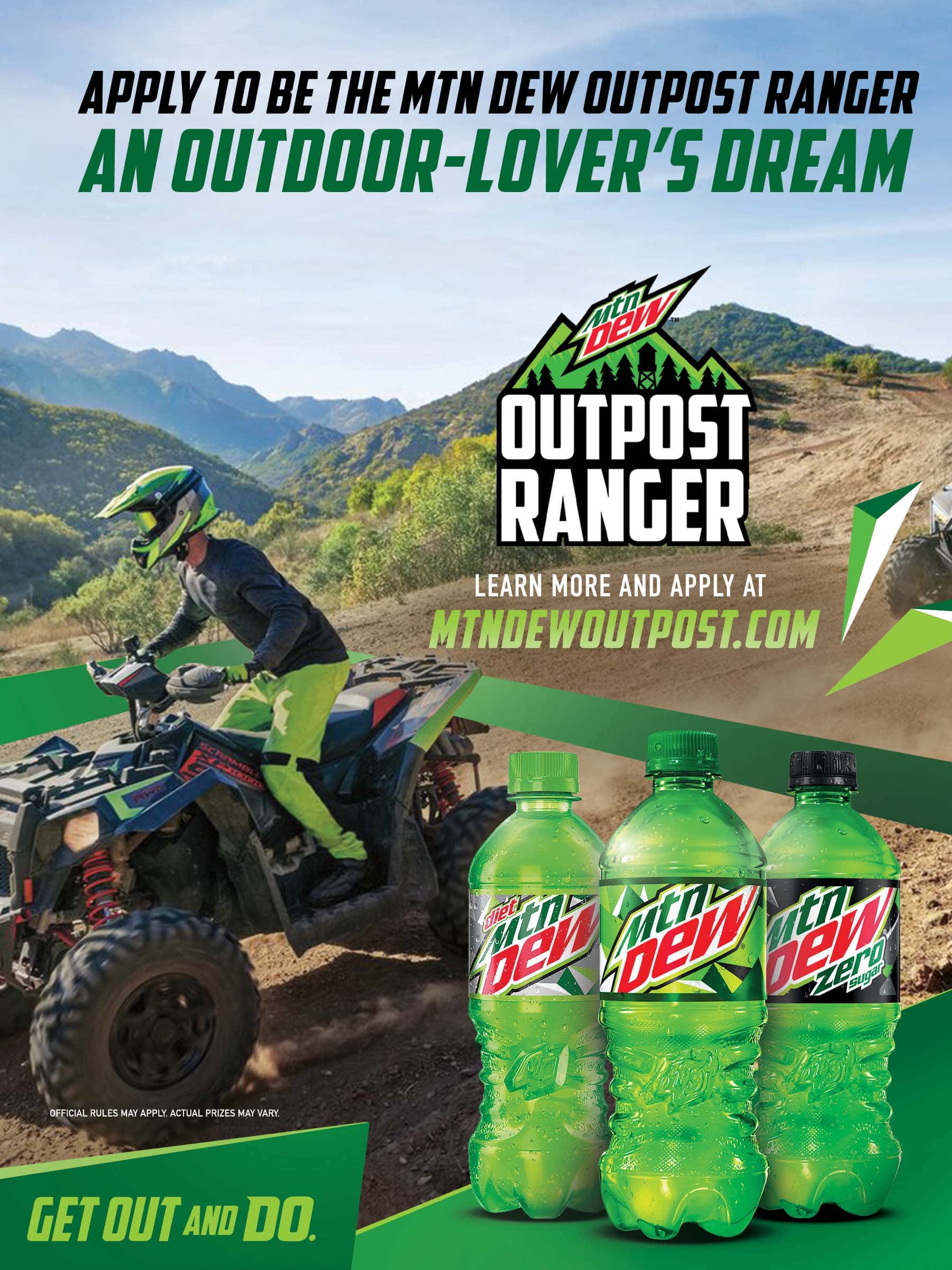 Apply To Be A Ranger For New MTN DEW® Outpost At Doe Mountain In ...
