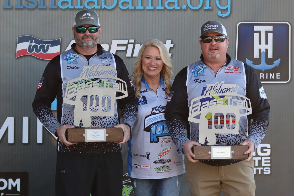 Ken Walters and Dallas Weldon take the win on Lake Jordan with 19.64 ...