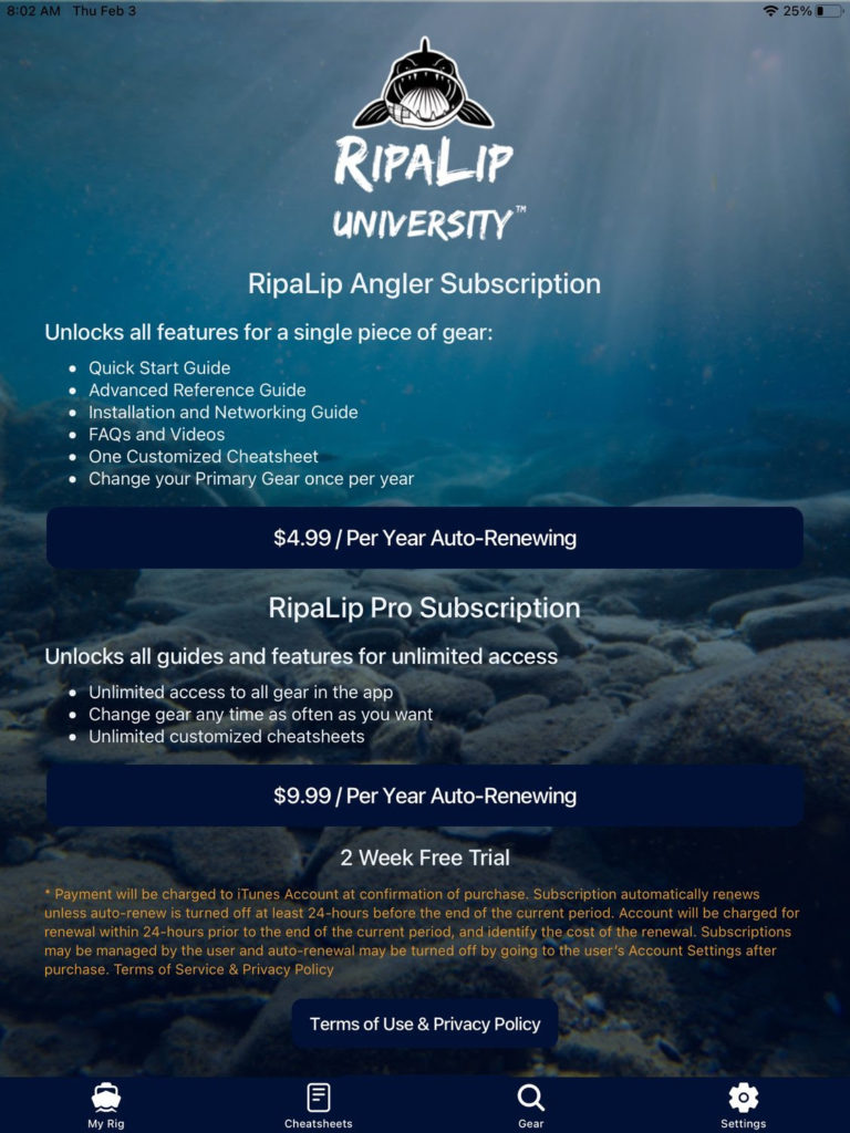 RipaLip University App Update! | OutdoorsFIRST