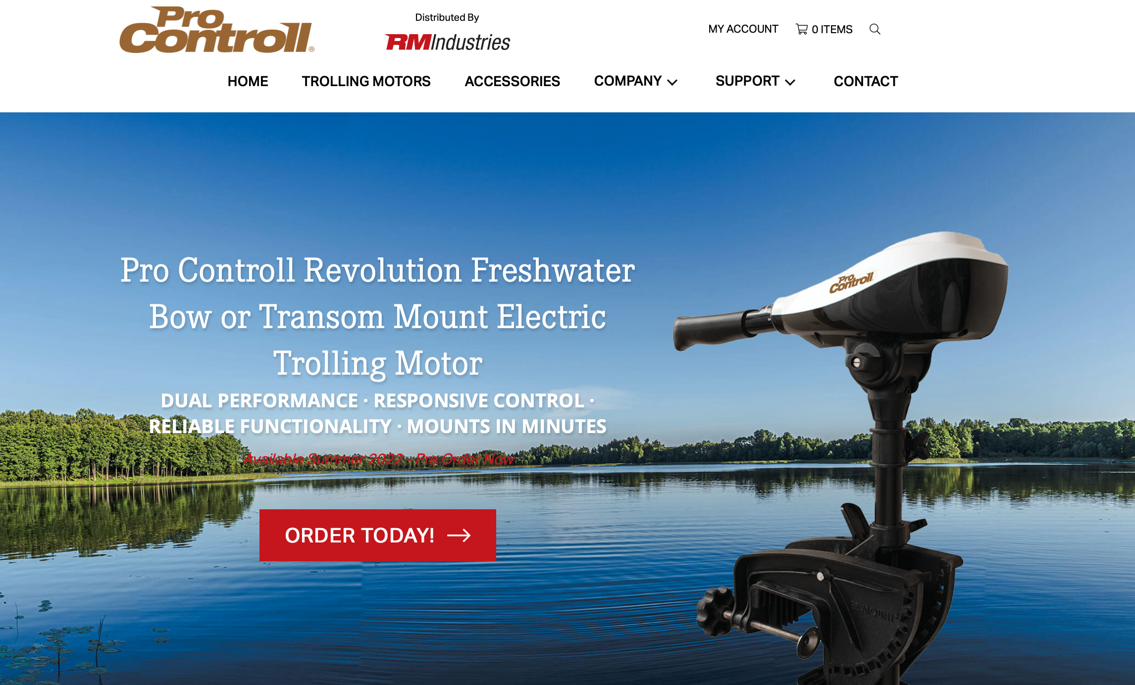 Pro Controll Launches New Website | OutdoorsFIRST